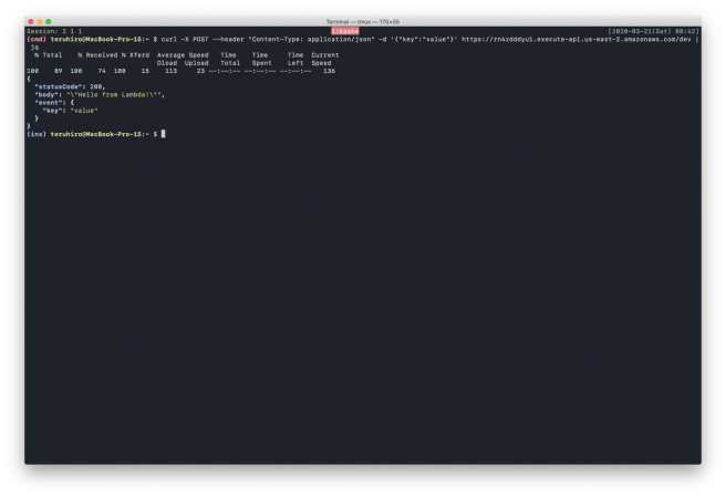 API GatewayとAWS Lambda(Node.js)を使い効率よくWebサービスと連携する その1 | フルーデンス